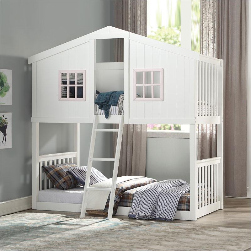 37410hf Acme Furniture Rohan Cottage Twin twin Bunk Bed