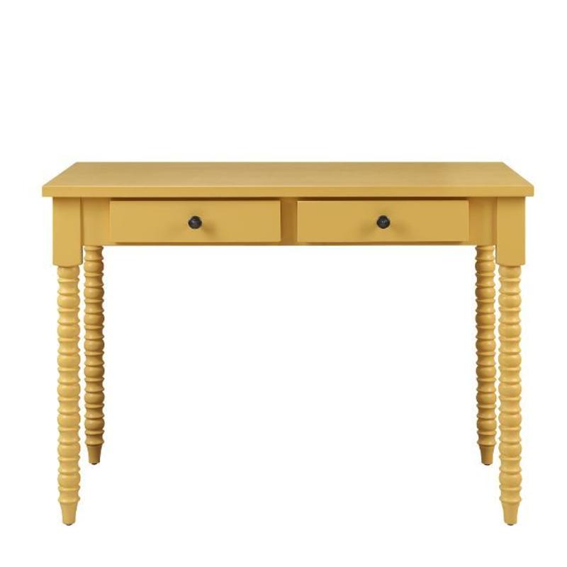 93013 Acme Furniture Altmar Yellow Writing Desk