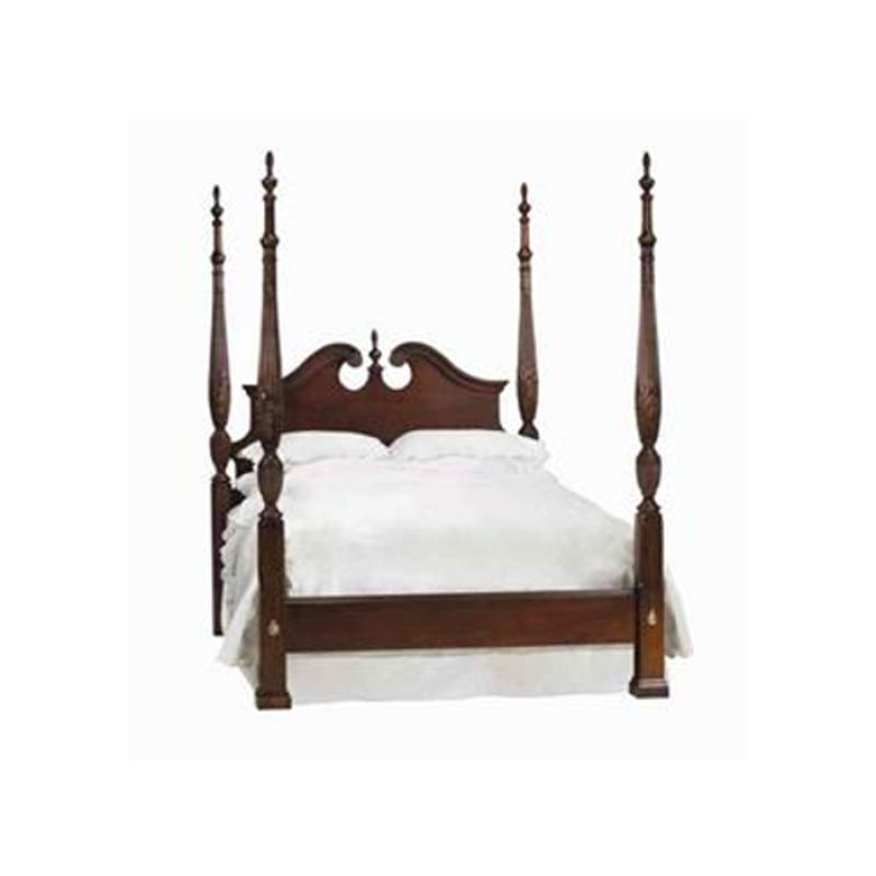 60-137h Kincaid Furniture Queen Broken Ped Rice Bed
