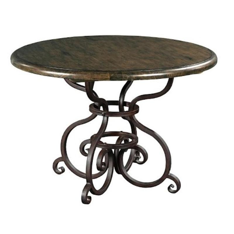 90-2179 Kincaid Furniture 60in Round Table With Metal Base