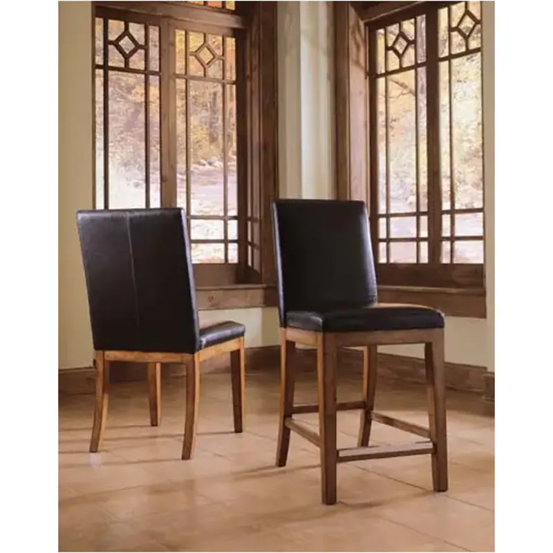 918-690 American Drew Furniture Leather Bar Stool - Kd