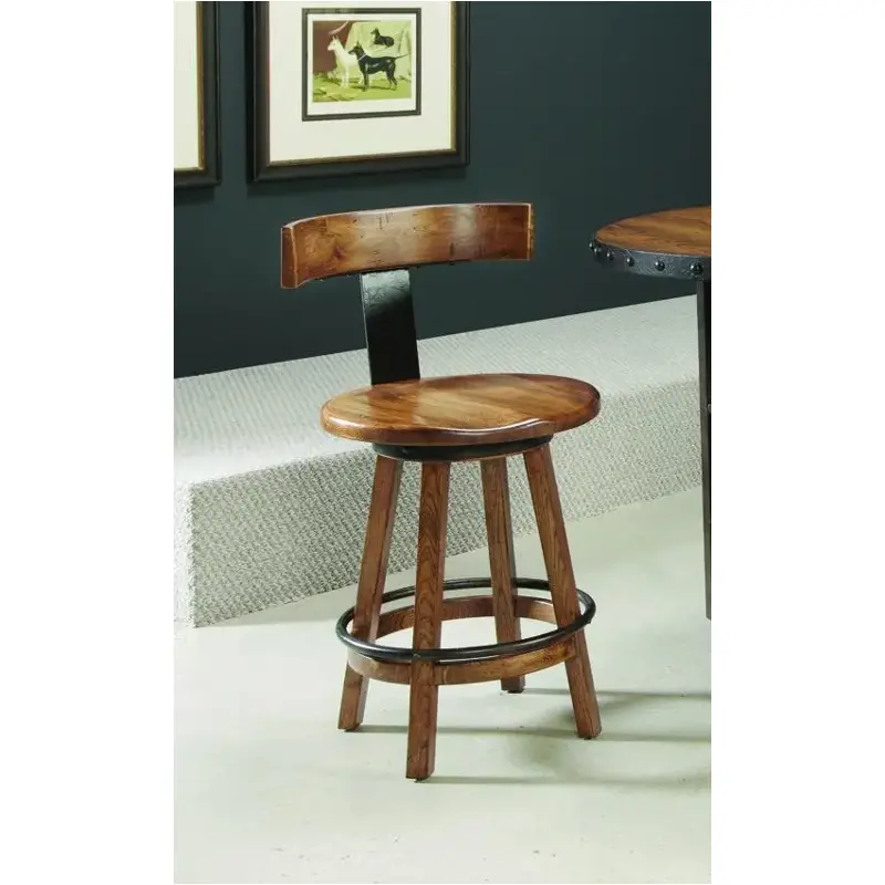 114-692 American Drew Furniture Stool - Rustic Dark Oak