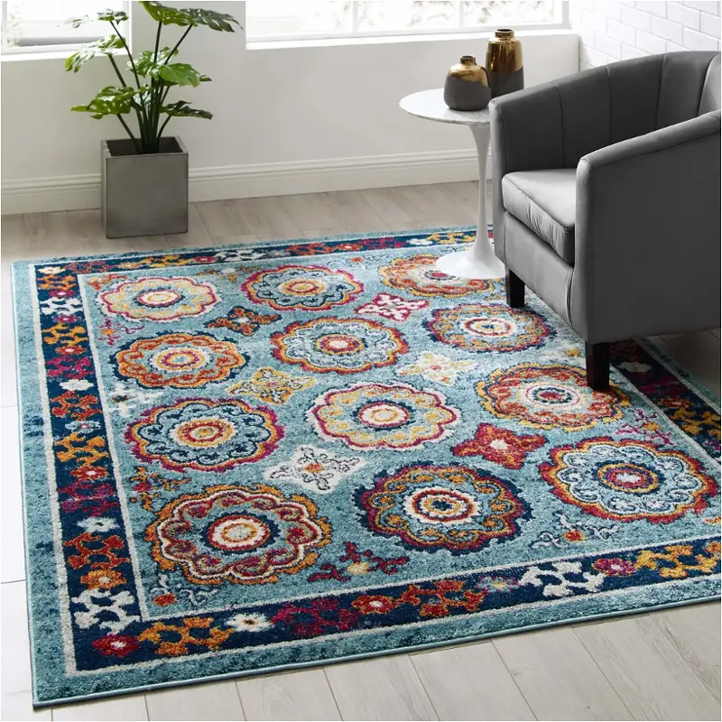 R-1168b-58 Modway Furniture Entourage Area Rug