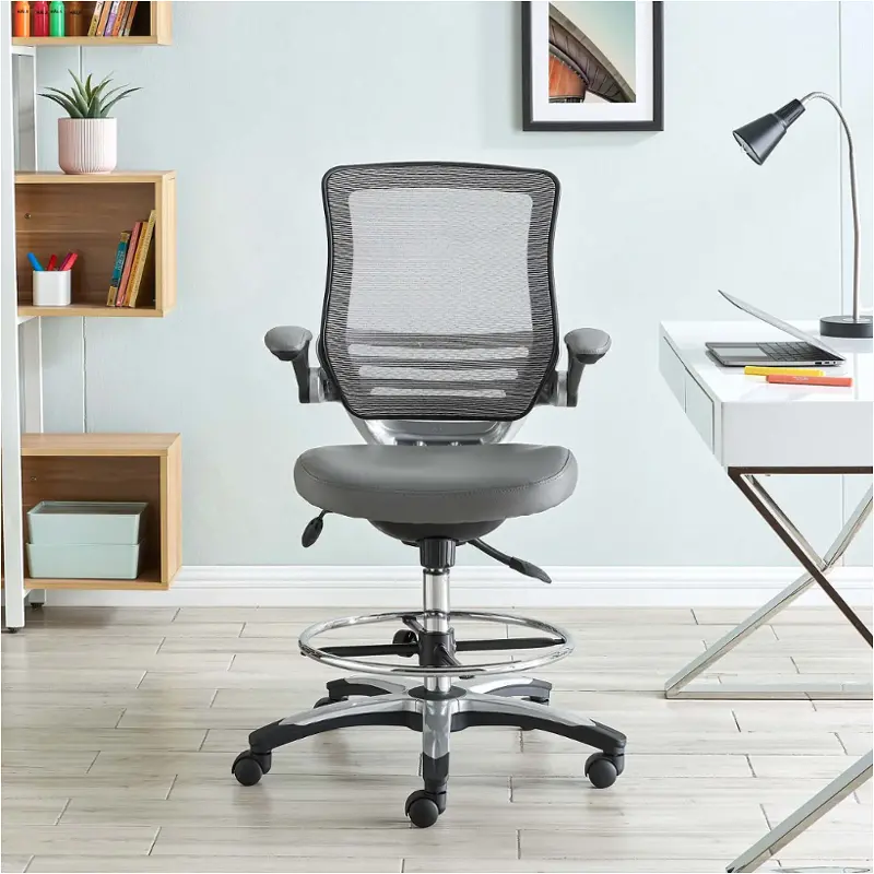 Eei-211-gry Modway Furniture Edge Edge Drafting Chair
