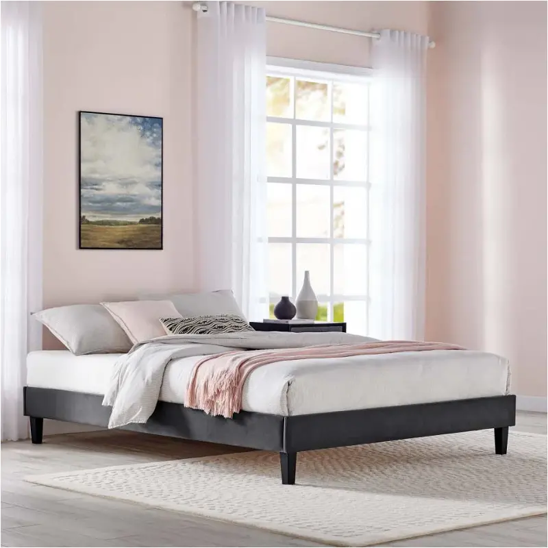Mod-6266-cha Modway Furniture Reign Bed
