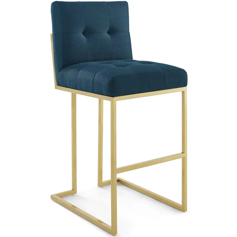 Eei-3855-gld-azu Modway Furniture Privy Stool