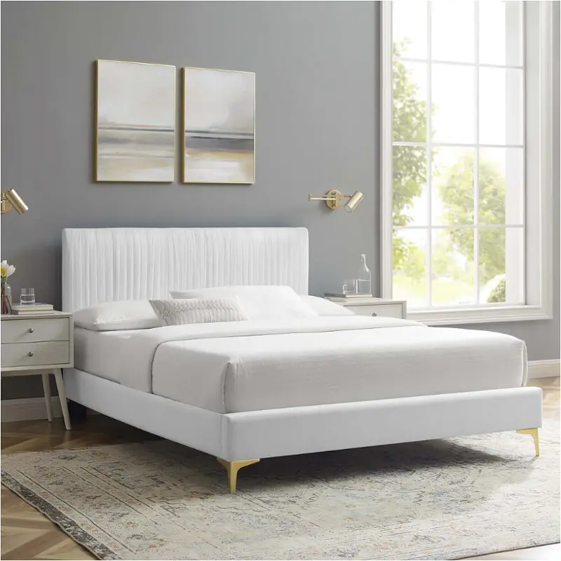 Mod-6595-whi Modway Furniture Peyton Bed