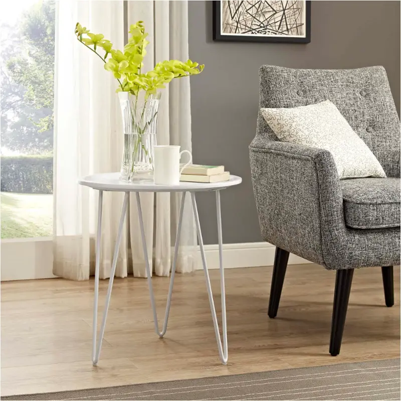 Eei-2677-whi Modway Furniture Digress Digress Side Table