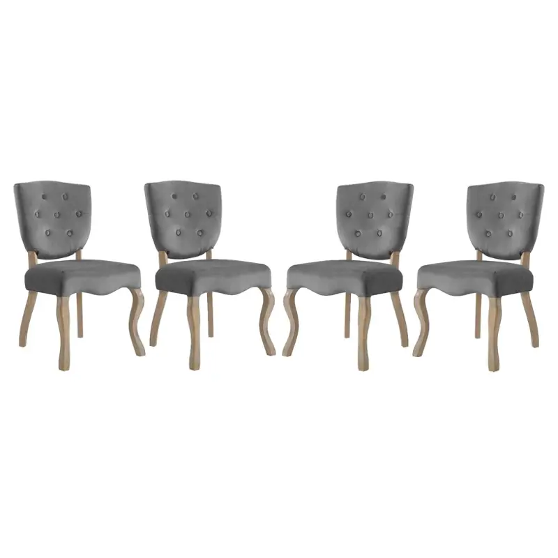 Eei-3382-gry Modway Furniture Array Array Dining Side Chair