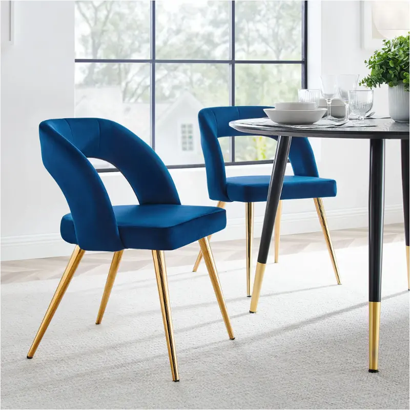 Eei-6030-gld-nav Modway Furniture Marciano Dining Chair