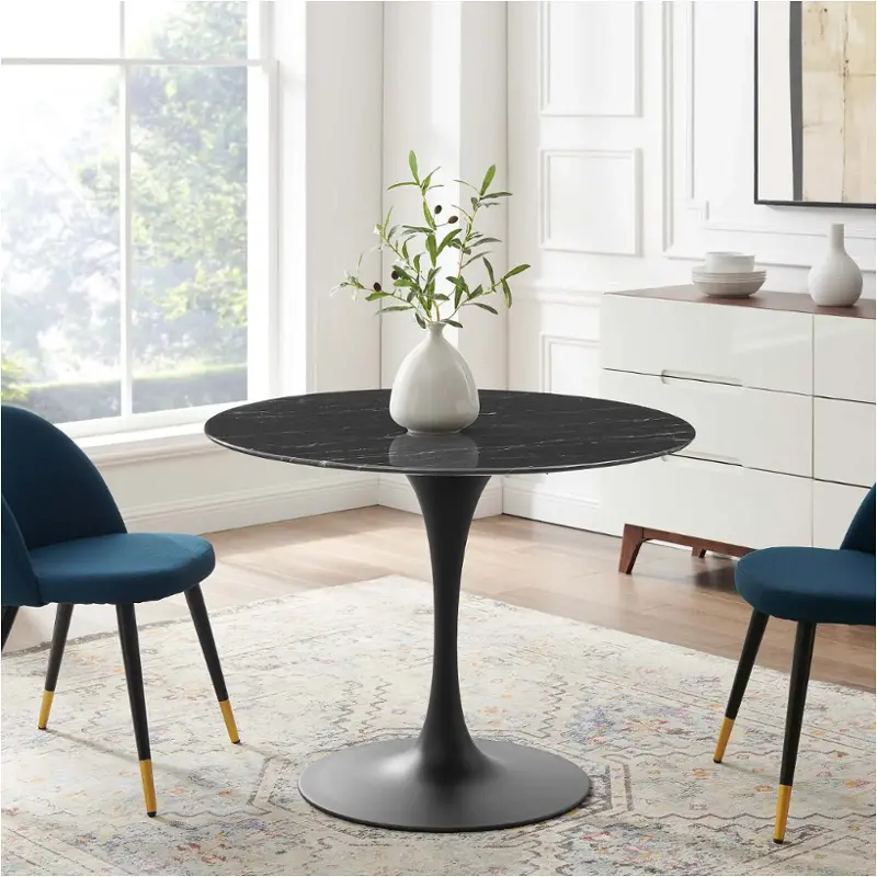 Eei-4876-blk-blk Modway Furniture Lippa Dining Table