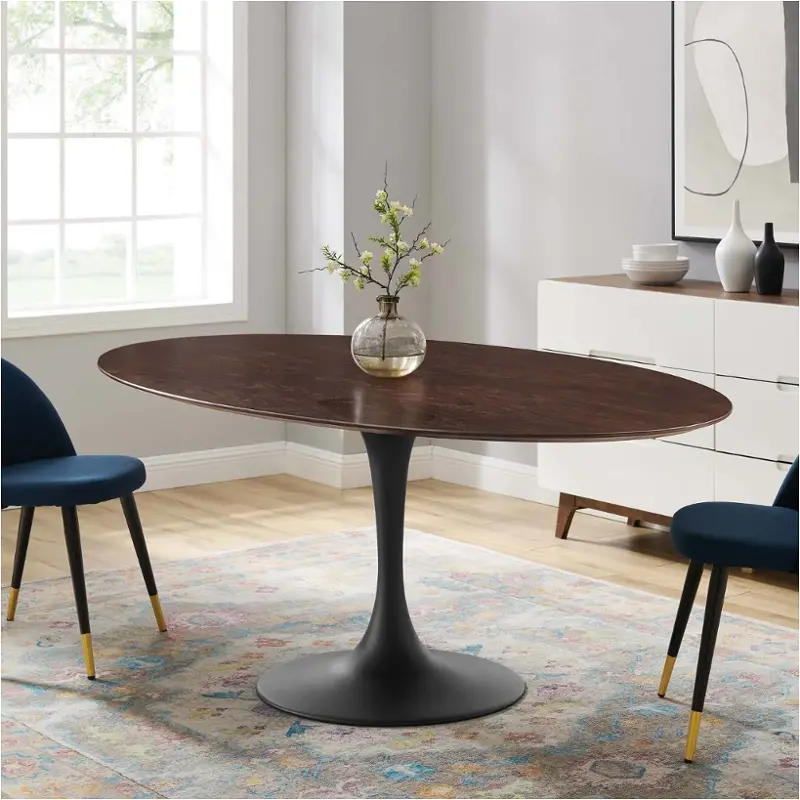 Eei-4888-blk-che Modway Furniture Lippa Dining Table