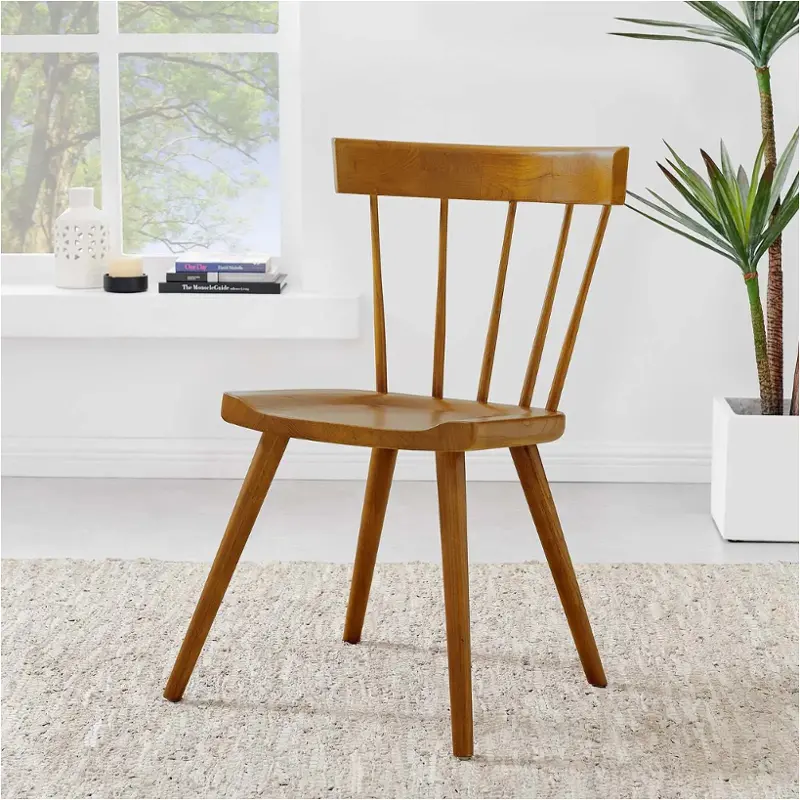 Eei-4650-wal Modway Furniture Sutter Wood Dining Side Chair