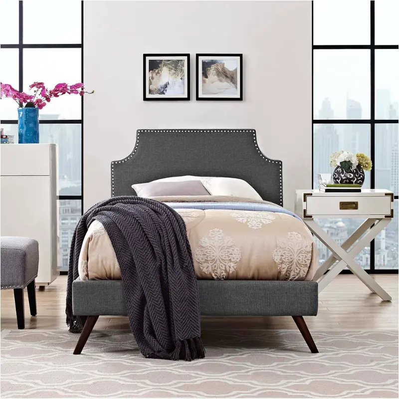 Mod-5943-gry Modway Furniture Corene Bed