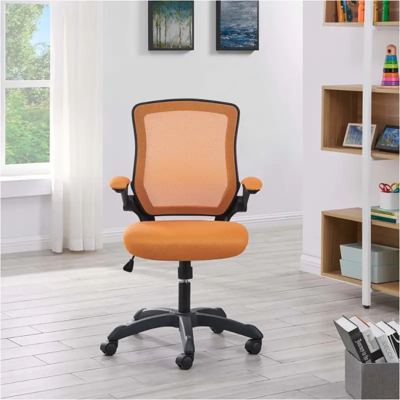 Eei-825-ora Modway Furniture Veer Veer Mesh Office Chair - Orange