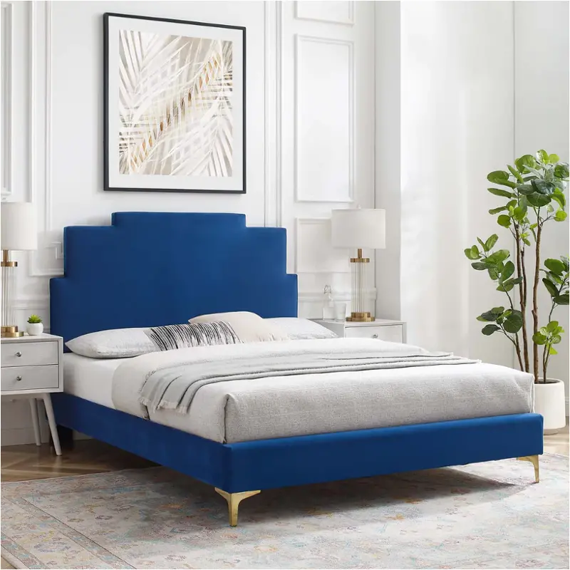 Mod-6901-nav Modway Furniture Lindsey Bed