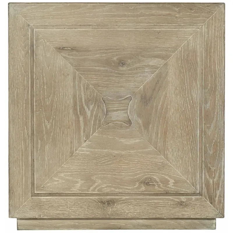 387111 Bernhardt Furniture Rustic Patina - Sand Side Table - Sand