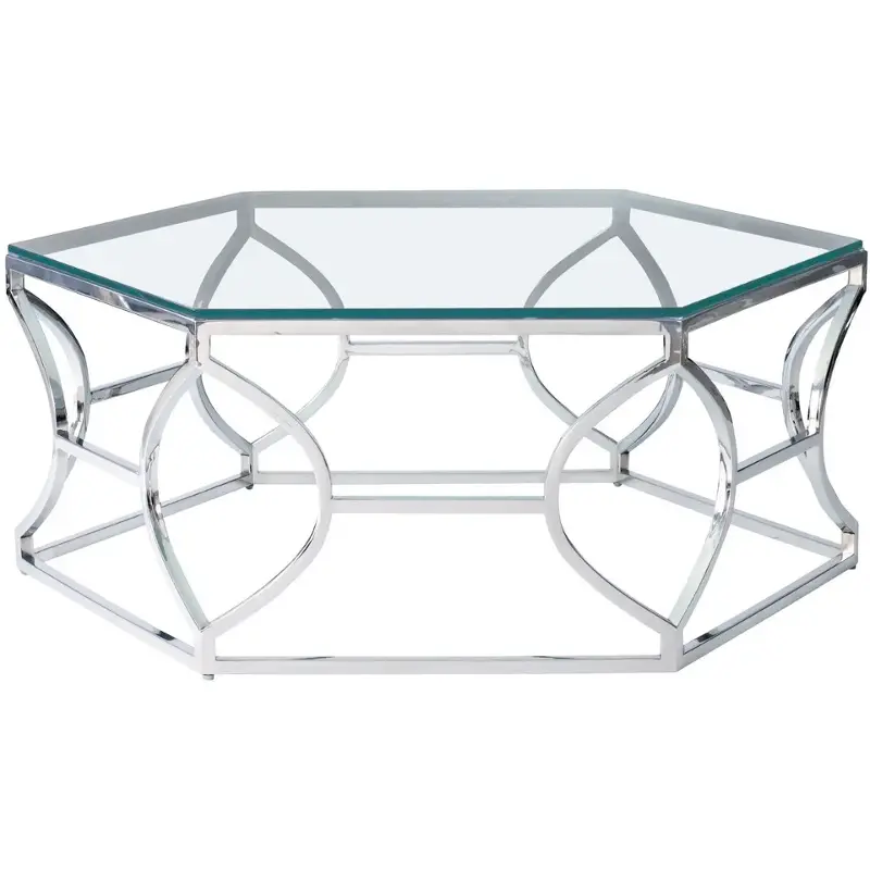 326021 Bernhardt Furniture Argent Cocktail Table