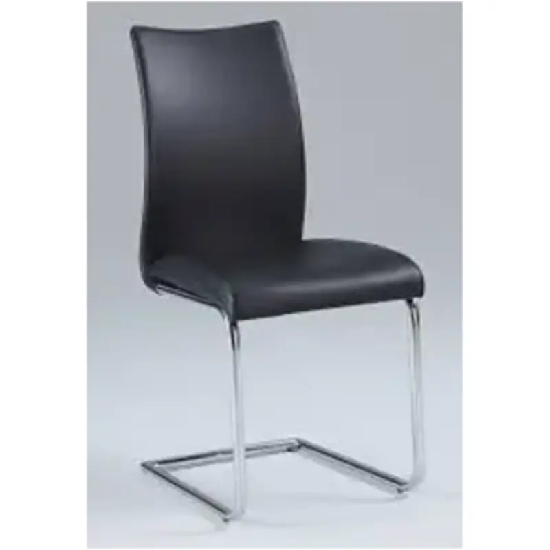 Jane-sc-blk Chintaly Imports Furniture Jane Dinette Chair