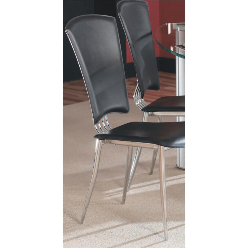 Tracy-sc-blk Chintaly Imports Furniture Tracy Modern Side Chair