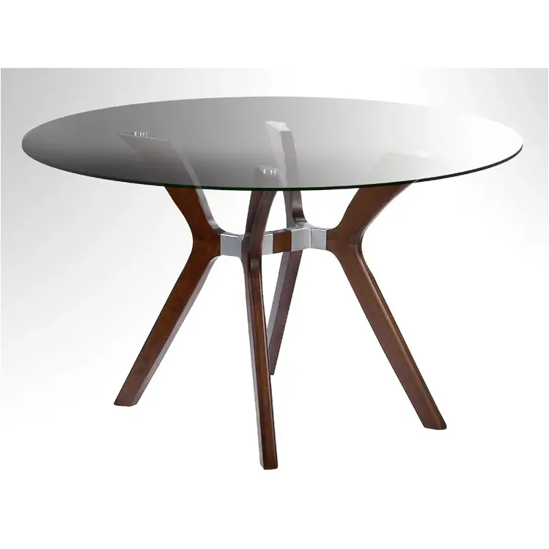 Luisa-dt-rnd-t Chintaly Imports Furniture Round Dining Table