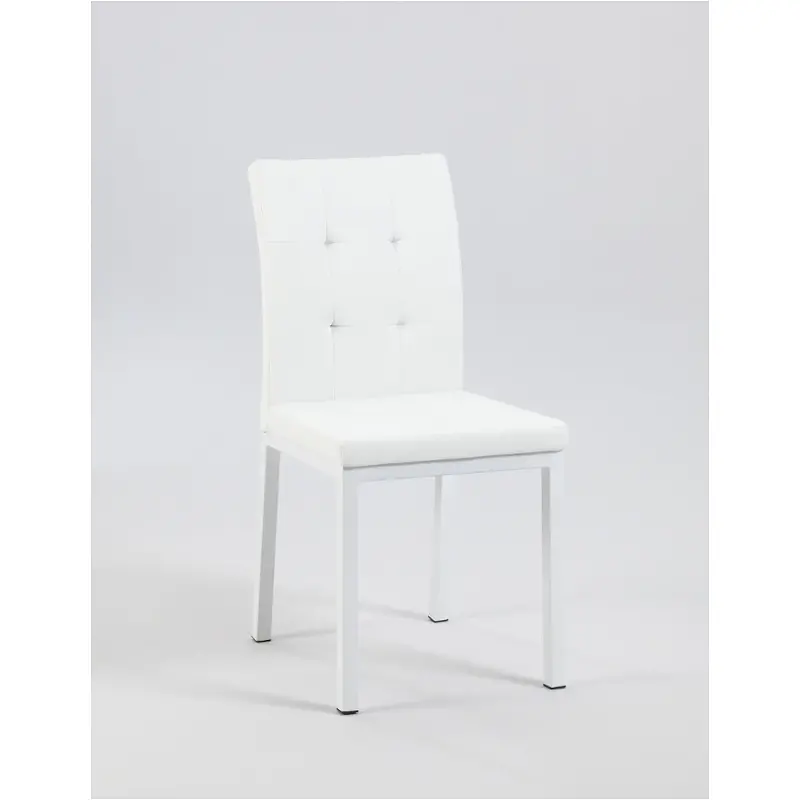 Roberta-sc-wht Chintaly Imports Furniture Roberta Dinette Chair