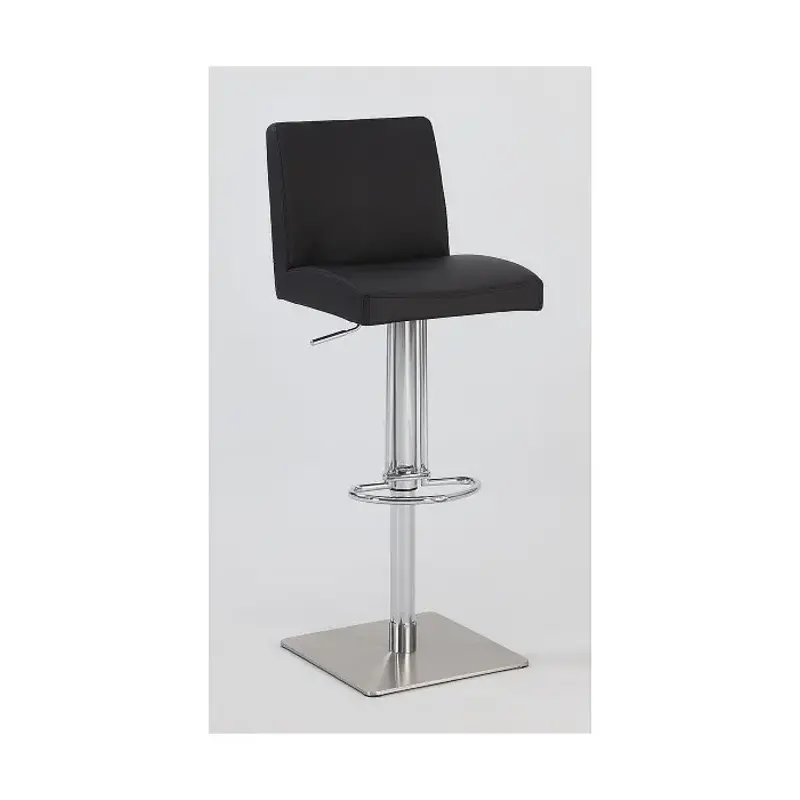 0814-as-blk Chintaly Imports Furniture 0814 Stool