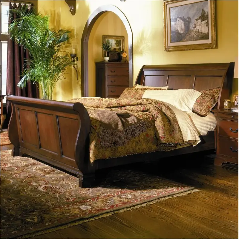 I85 404 Aspen Home Furniture Eastern King Sleigh Bed