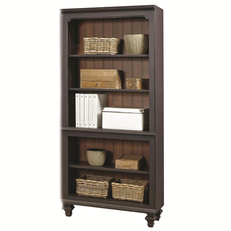 I65-333 Aspen Home Furniture Ravenwood E2 Open Bookcases