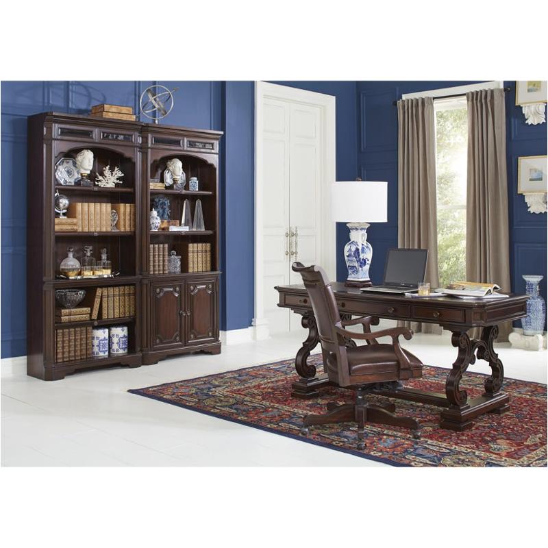 I39-333 Aspen Home Furniture Sheffield Home Office Open Bookcase