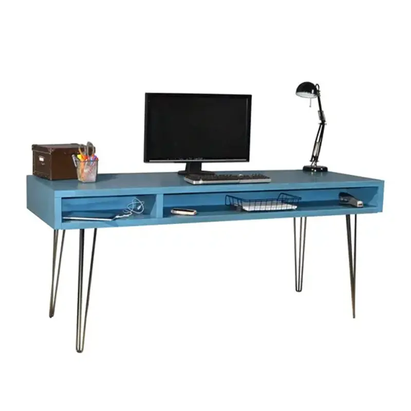 Ms6012-blu Aspen Home Furniture Alder Creek 72 Inch Laptop Desk