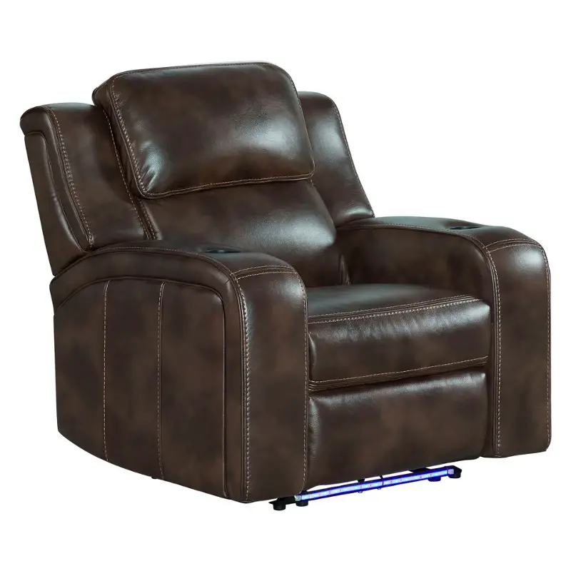 Se-rc-140dpr-cof-c Intercon Furniture Dual-power Recliner