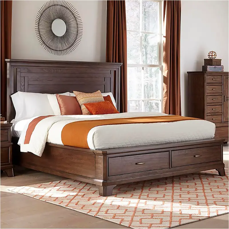 Tu-br-5285k-vok-hb Intercon Furniture Telluride King Storage Bed