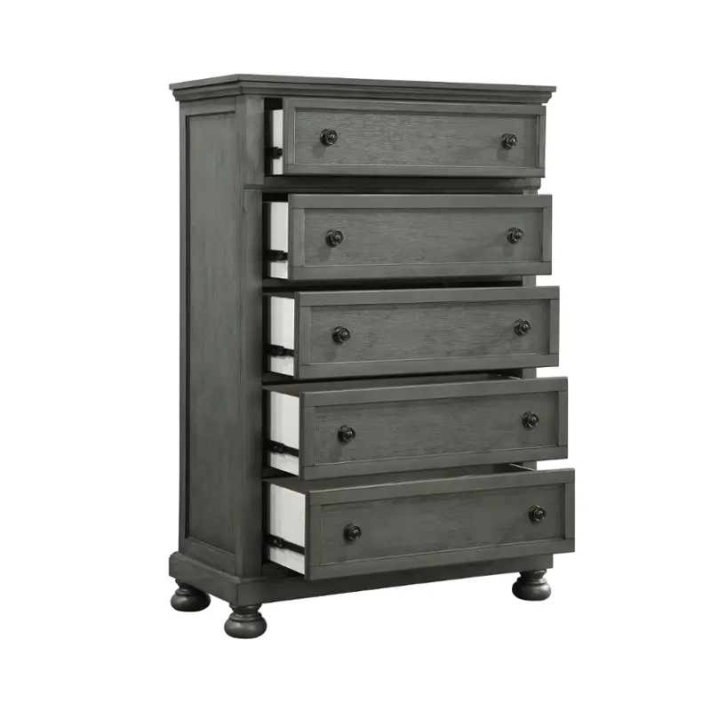 Jackson-ch-gry Galaxy Home Furnishings Jackson Jackson Chest Gray