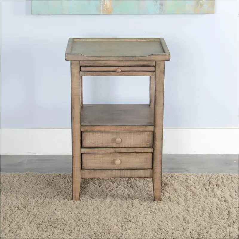 2086bp Sunny Designs Marina Beach Pebble Side Table