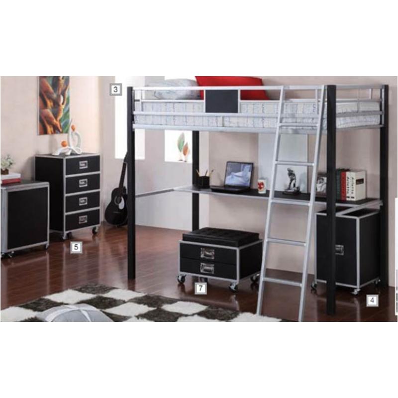460281 Coaster Furniture Leclair Bedroom Furniture Twin Loft Bed
