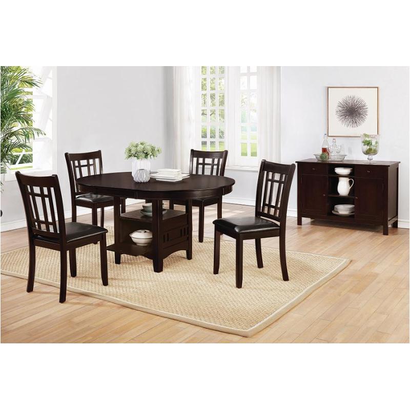 102671 Coaster Furniture Dining Table With Storage Base