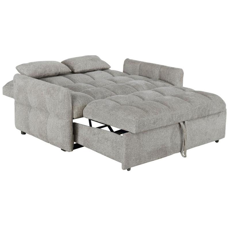 508307 Coaster Furniture Sleeper Sofa Bed - Beige