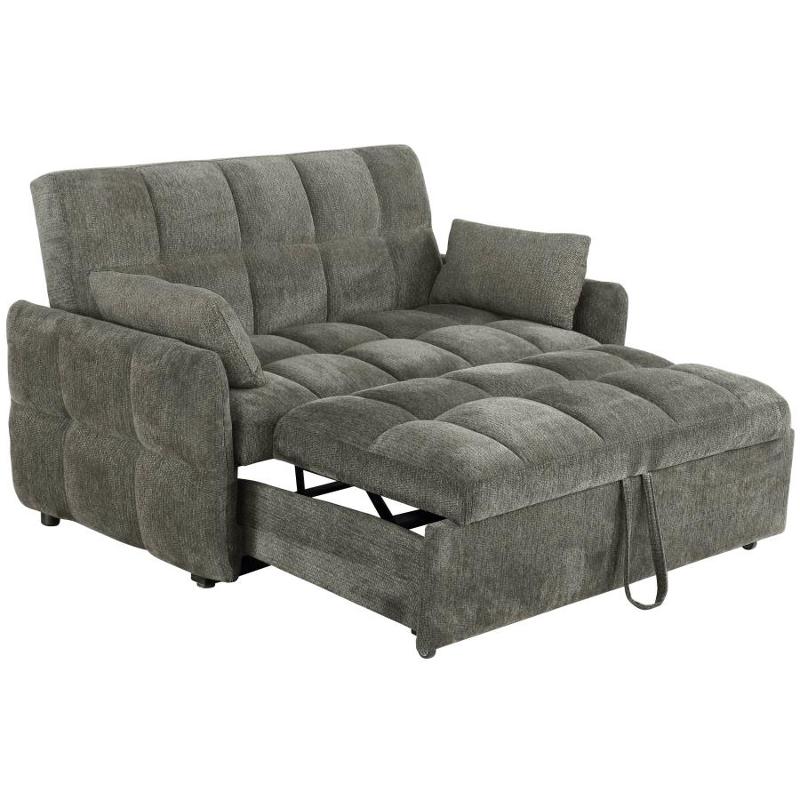 508308 Coaster Furniture Sleeper Sofa Bed Brown