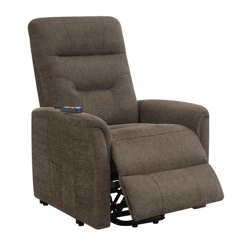 609404p Coaster Furniture Power Lift Chair - Brown