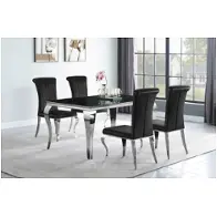 Coaster barzini dining table store