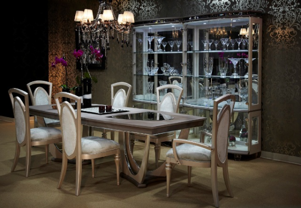 Overture Dining Set Aico Furniture