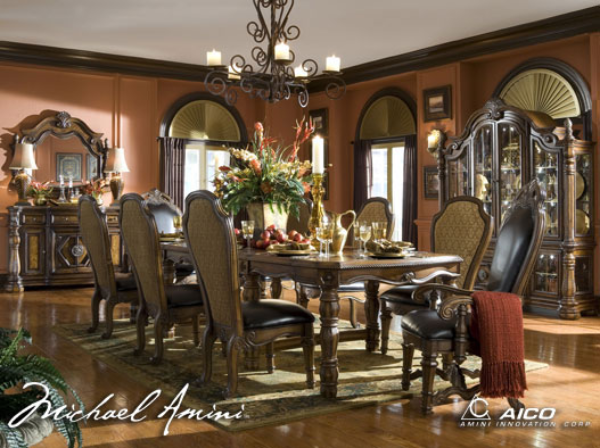 Vizcaya Dining Set Aico Furniture
