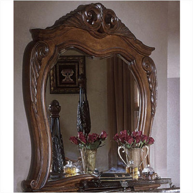 60060-23 Aico Furniture Eden Bedroom Dresser Mirror - Amaretto