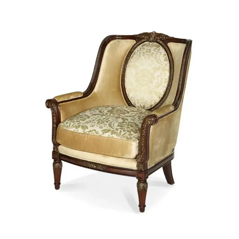 79835-chpgn-40 Aico Furniture Imperial Court Wood Trim Chair