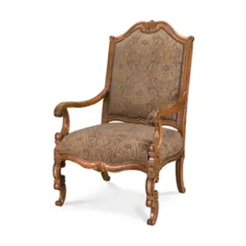 68834-gldpk-28 Aico Furniture Venetian Ii Wood Trim Chair