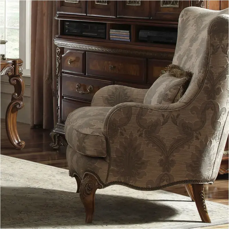 68836-multi-28 Aico Furniture Venetian Ii Fabric Wing Chair
