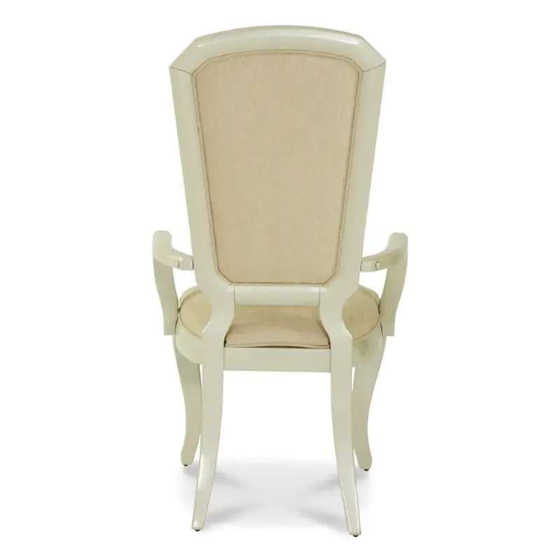 19004-08 Aico Furniture After Eight Arm Chair - Pearl