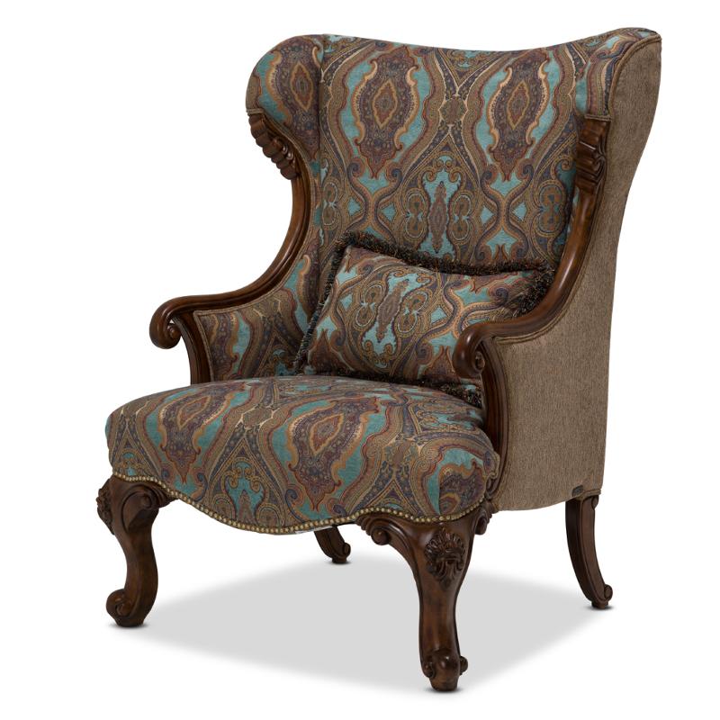 9050836-trmln-402 Aico Furniture Wing Chair Option 1