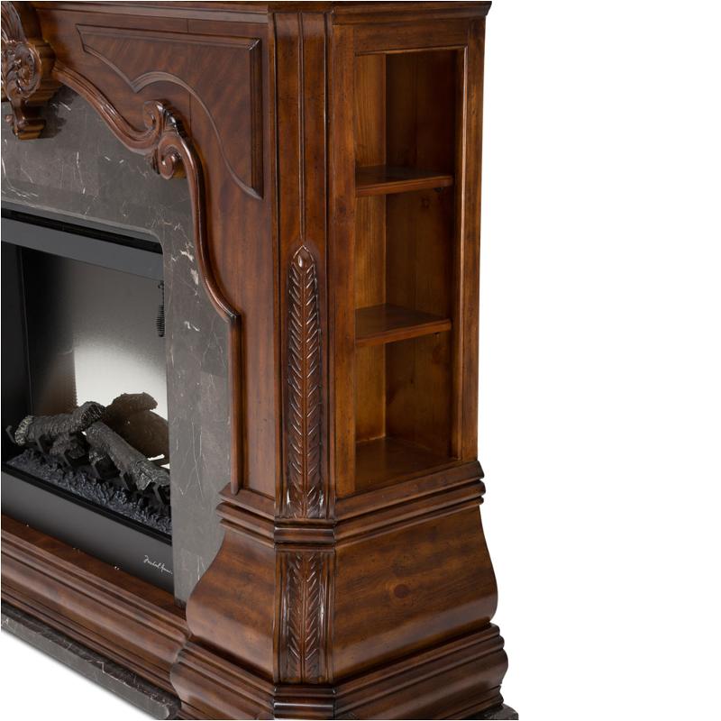 34220m-34 Aico Furniture Fireplace With Firebox Insert